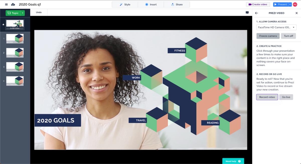 Prezi – Indicative